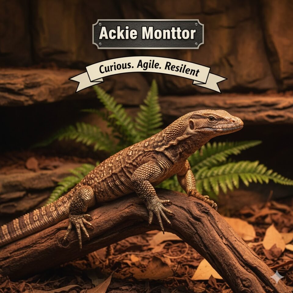 Ackie Monitor The Perfect Pet Reptile for EnthusiastsEspinin