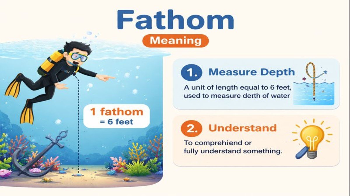 Fathom Meaning: Definition, Origins, and Everyday Usage - Espinin