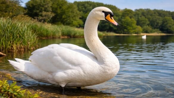 Male Swan – The Majestic Cob of Wetlands - Espinin